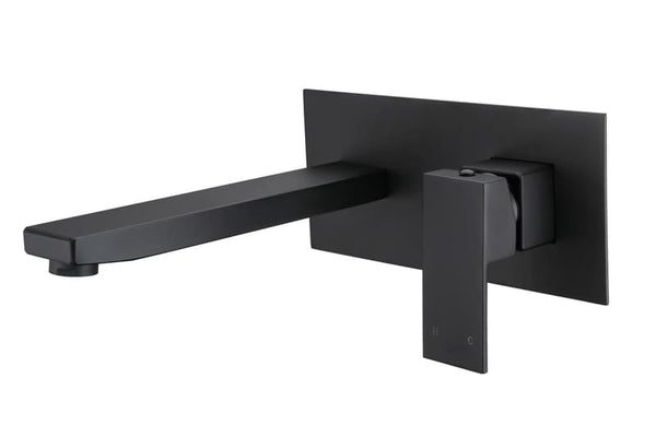 ACQUA BLACK Basin/Bath Set in Matte Black – DC Ceramics Tile & Bathroom