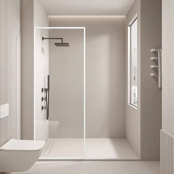 Fully Framed Walk In Shower Panel – DC Ceramics Tile & Bathroom